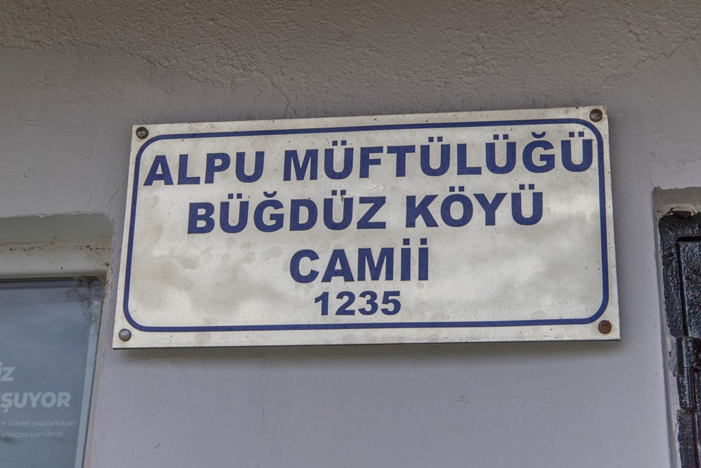 BÜĞDÜZ KÖYÜ CAMİİ – ALPU - ESKİŞEHİR - Tarih Gezisi